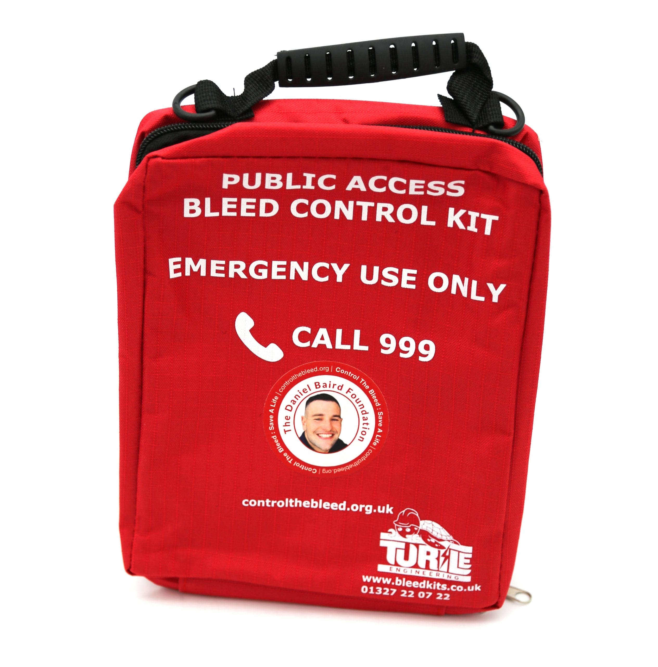 Daniel Baird Foundation Emergency Bleed Control Kit - Turtle defib cabinets