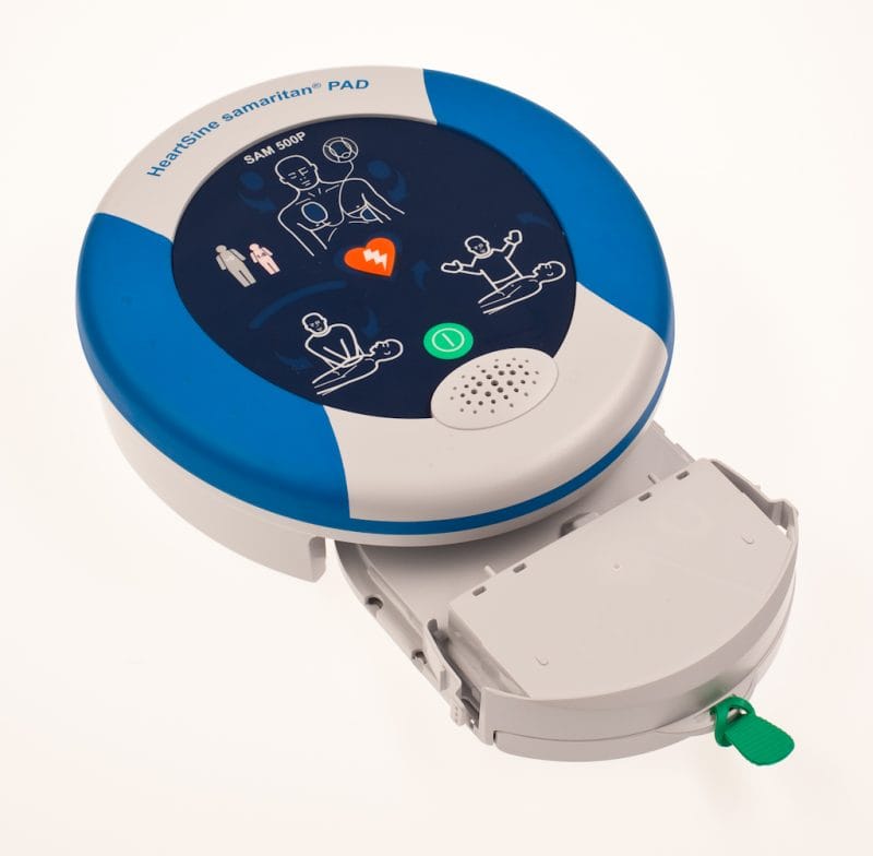 HeartSine Samaritan 500P Semi Automatic Defibrillator With CPR Advisor ...