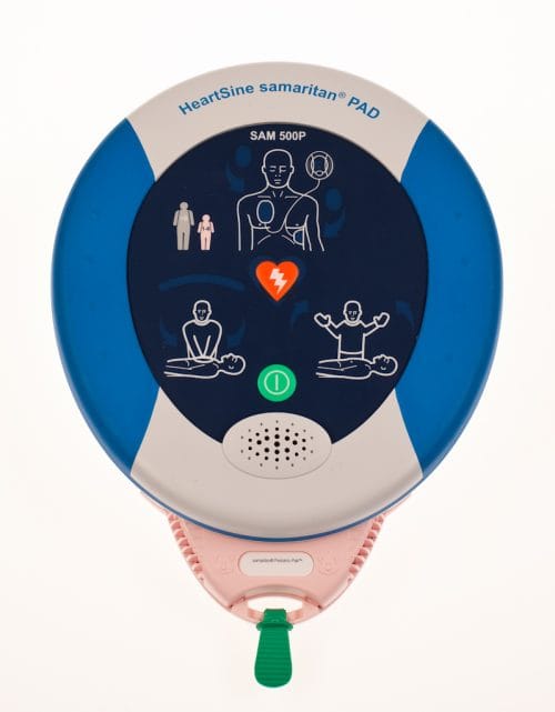 HeartSine Samaritan 500P Semi Automatic Defibrillator With CPR Advisor ...