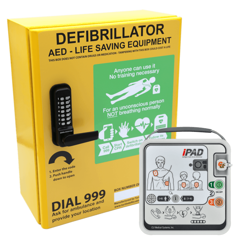 AED & Bleed Control Cabinets | Turtle Defib Cabinets